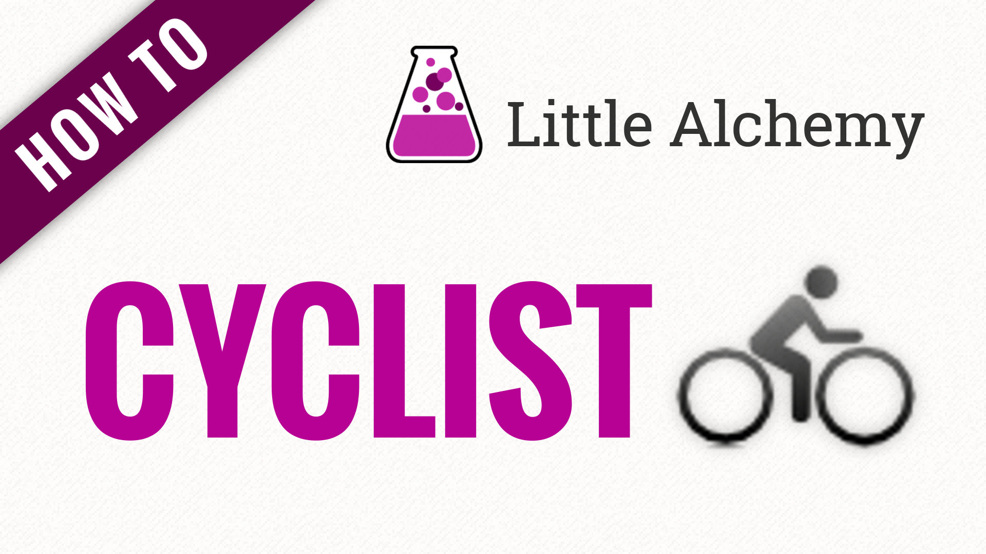 cyclist - Little Alchemy Cheats