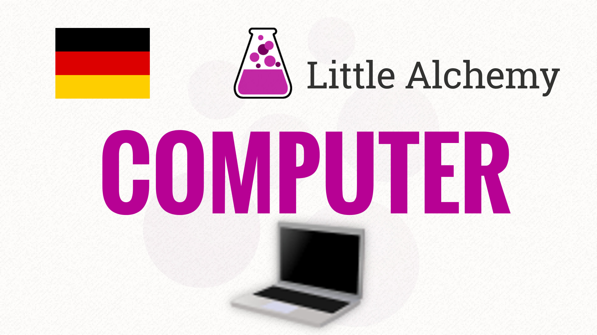 Computer - Little Alchemy Lösung