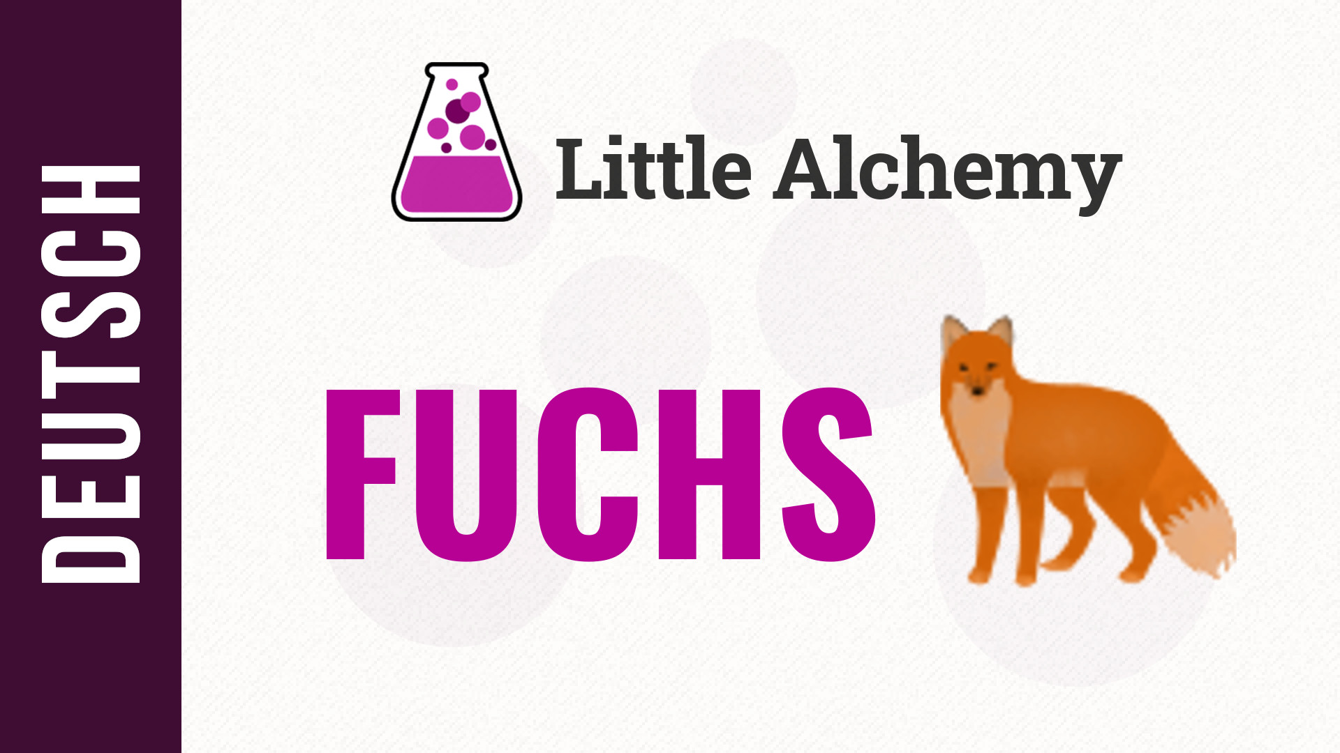 Fuchs - Little Alchemy Lösung