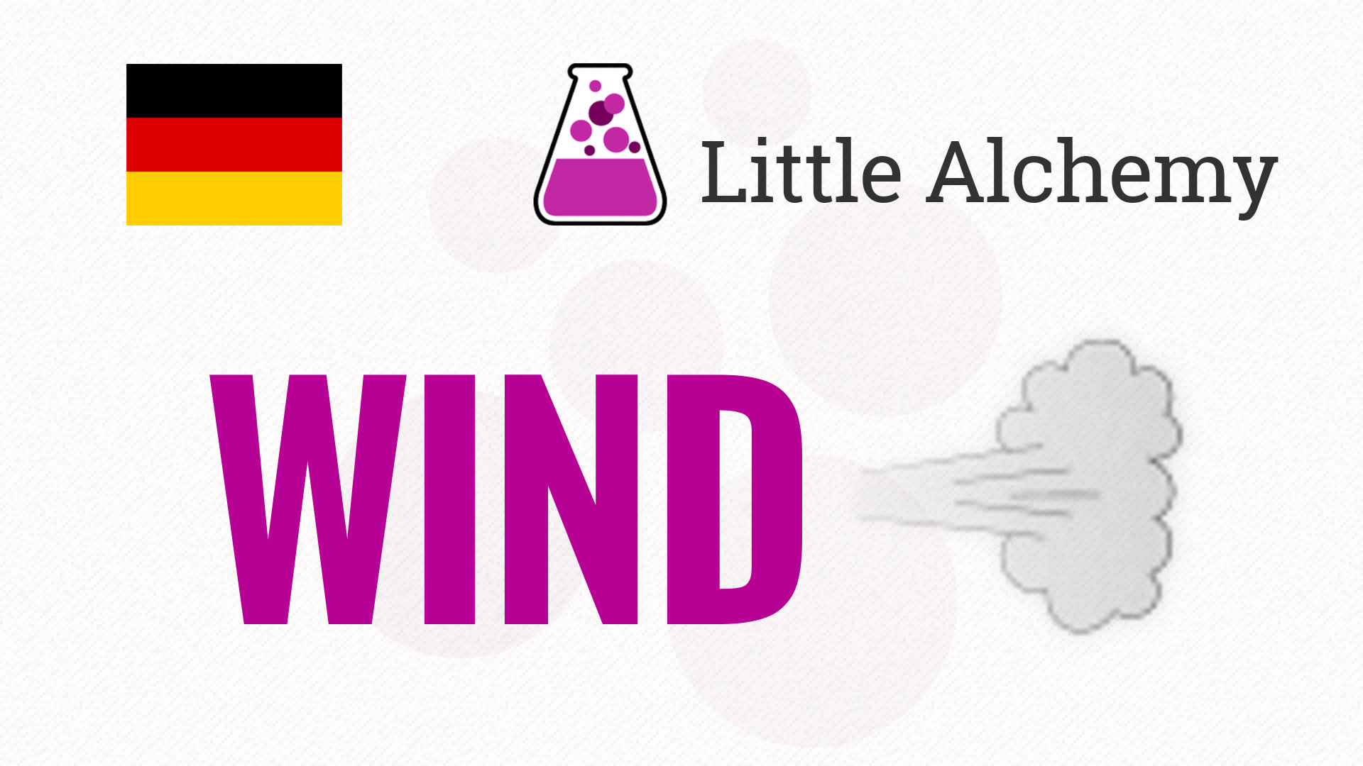 Wind - Little Alchemy Lösung