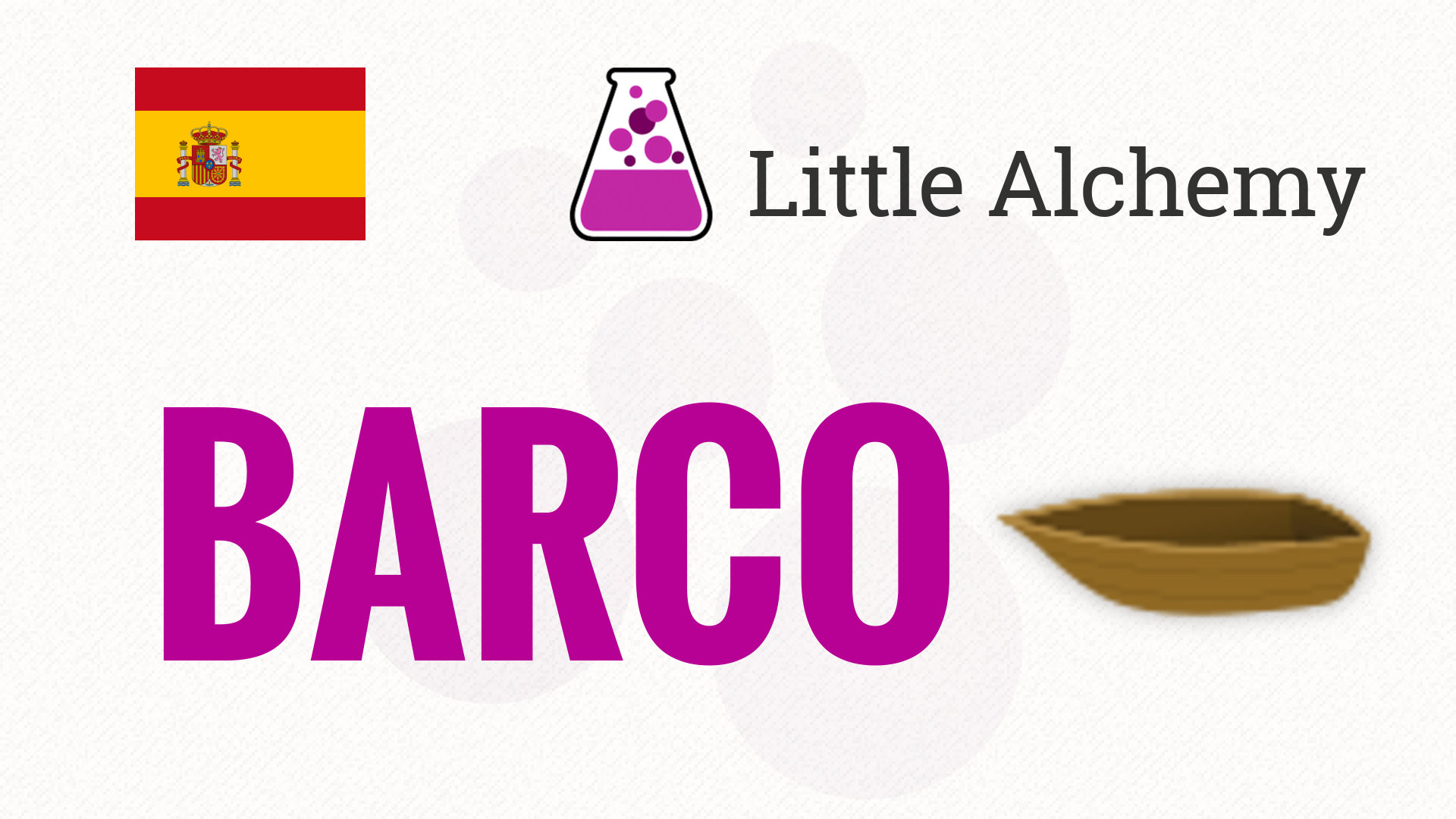 barco - Little Alchemy Combinaciones
