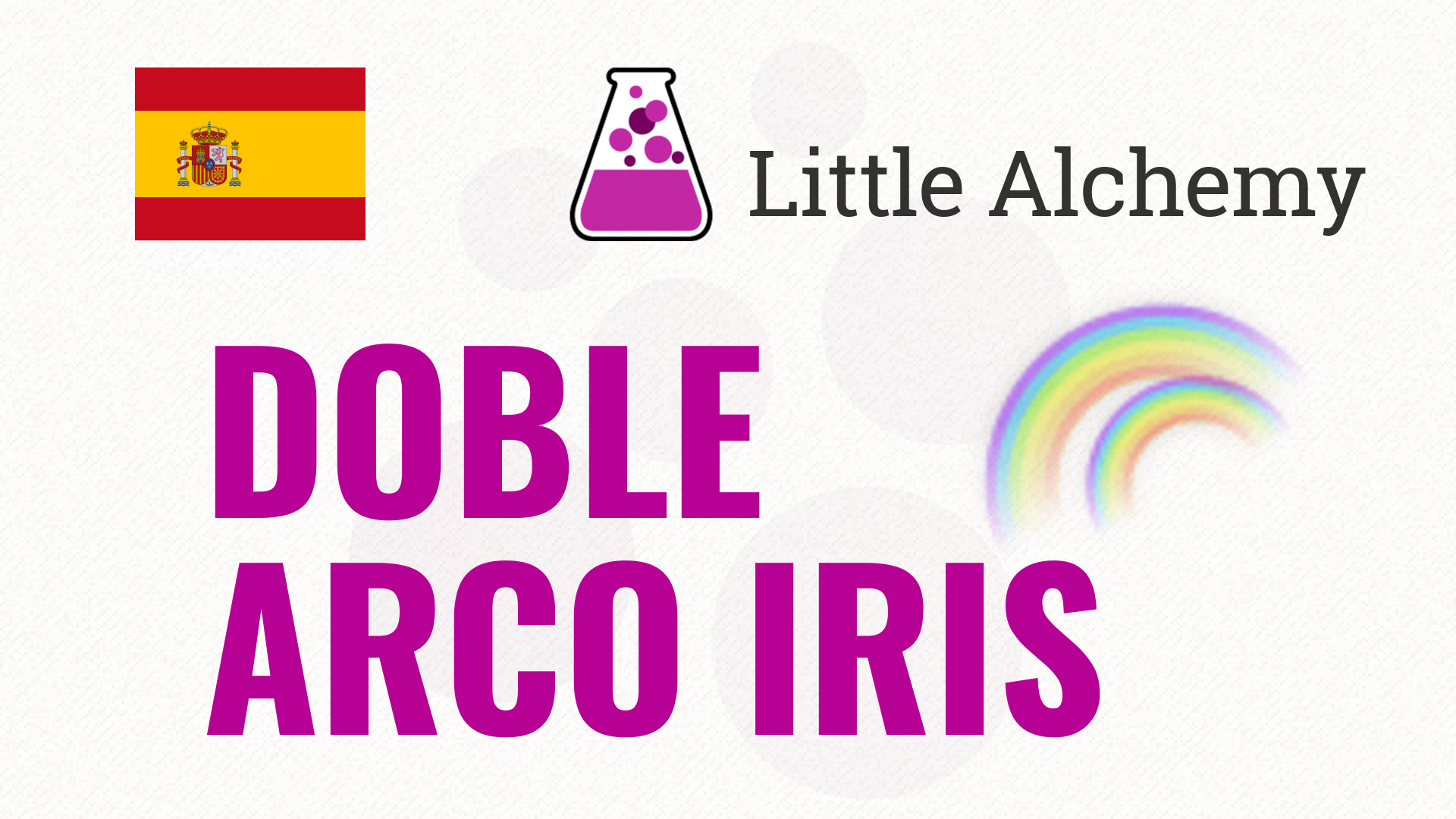 doble arco iris! - Little Alchemy Combinaciones