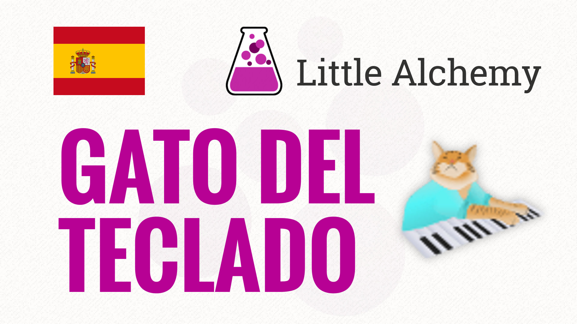 Gato del teclado - Little Alchemy Combinaciones