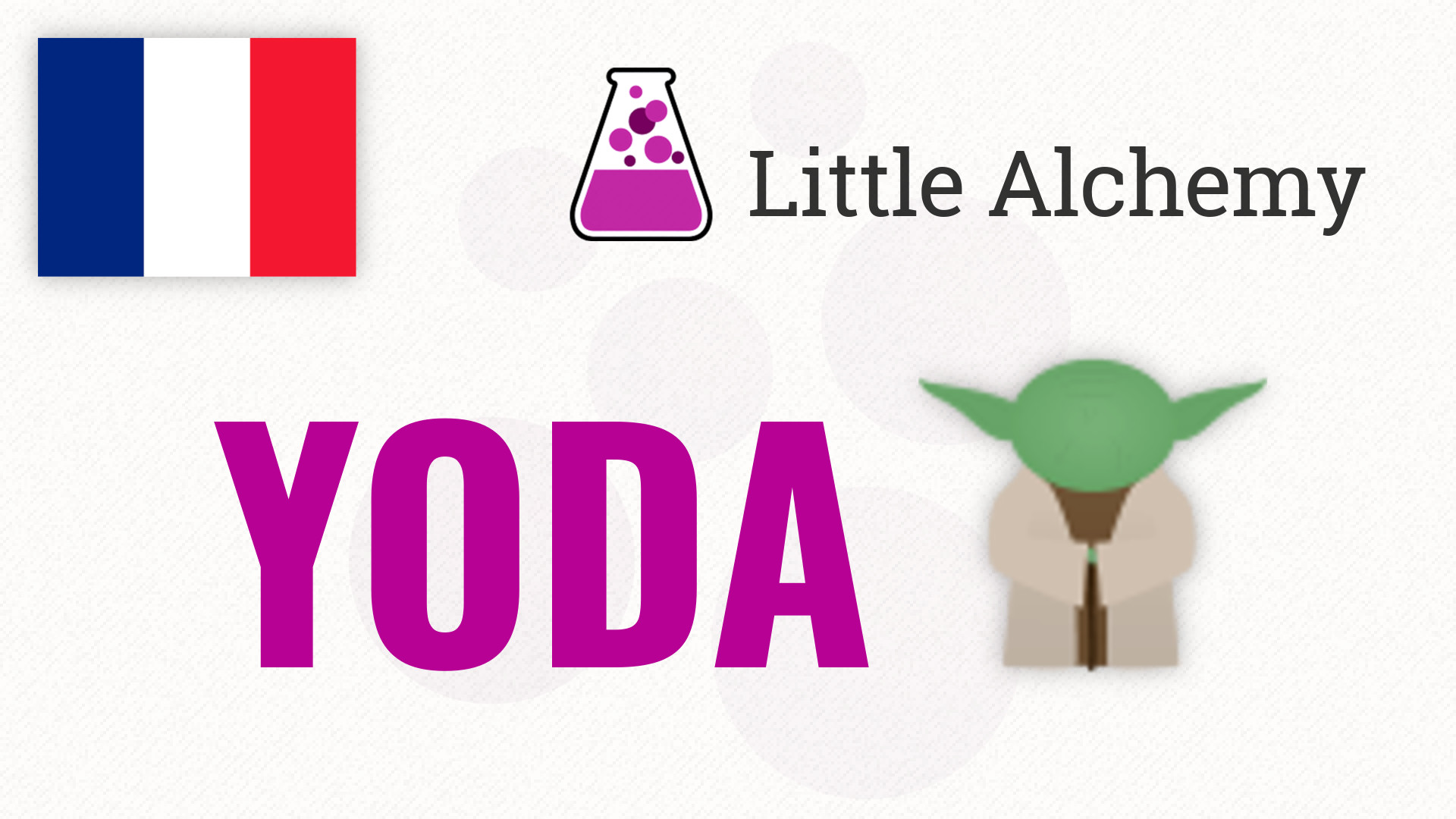 Yoda - Little Alchemy Solution