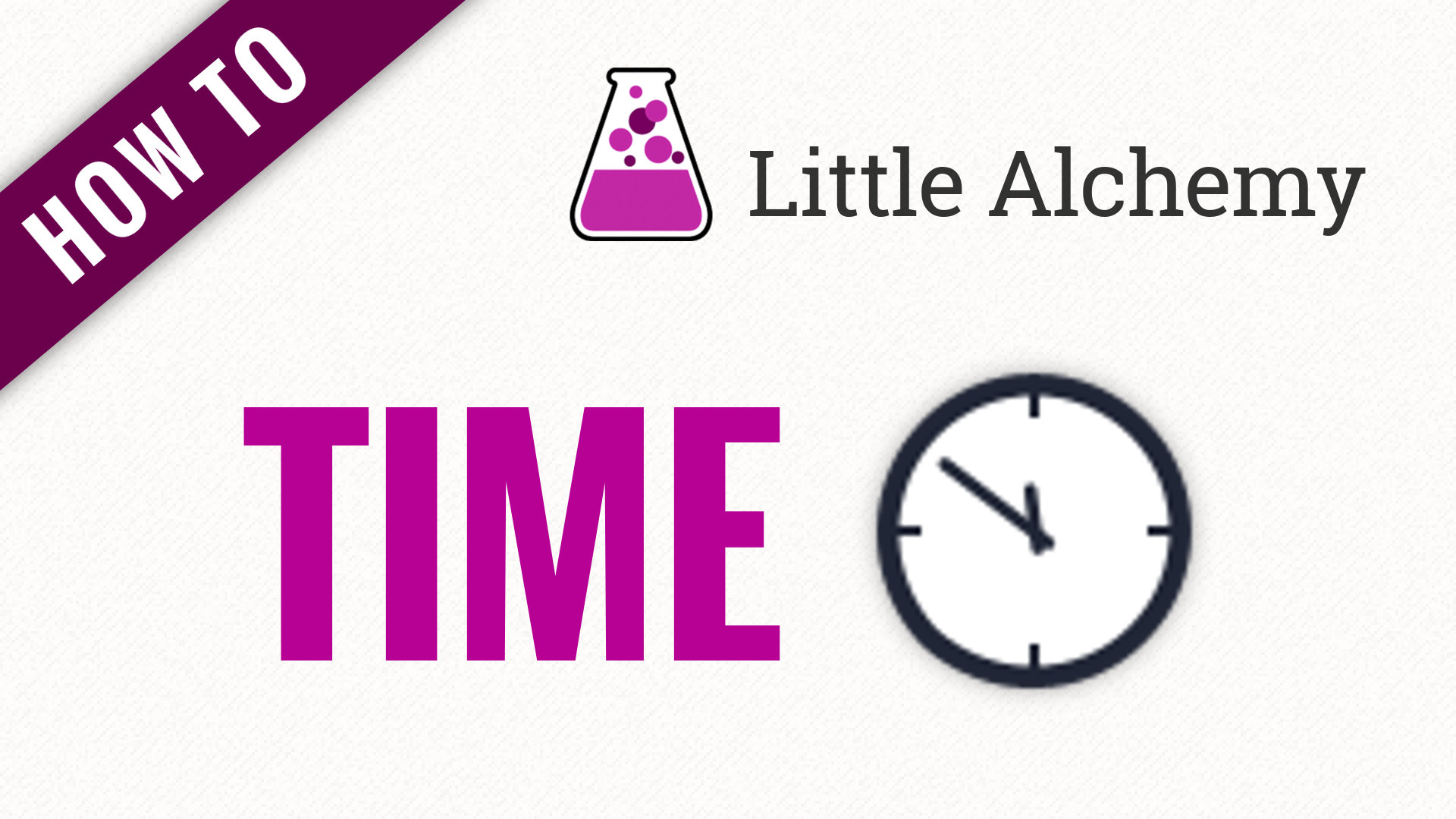 Time Little Alchemy s
